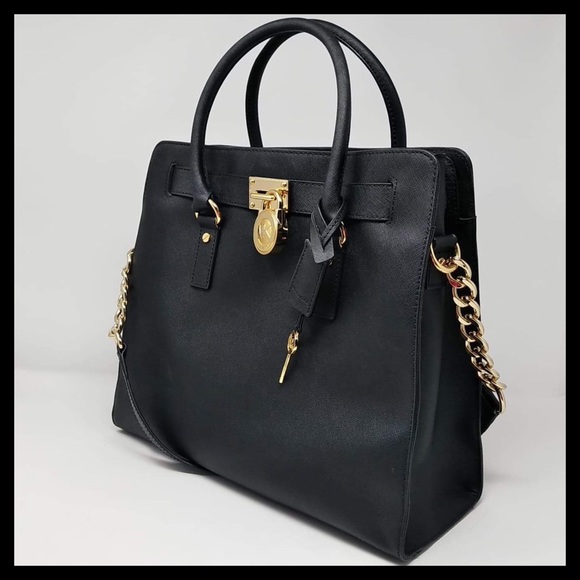 Michael Kors | Bags | Michael Kors Hamilton Large Saffiano Leather Tote | Poshmark